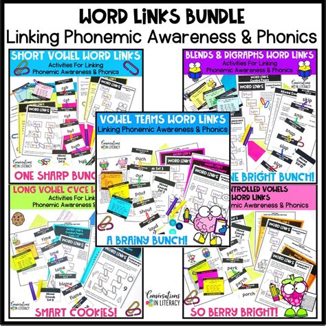 Phonemic Awareness And Phonics Decoding Activities Bundle Science Of