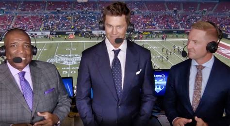 Video Tom Brady Made His Highly Anticipated Broadcast Debut During Ufl