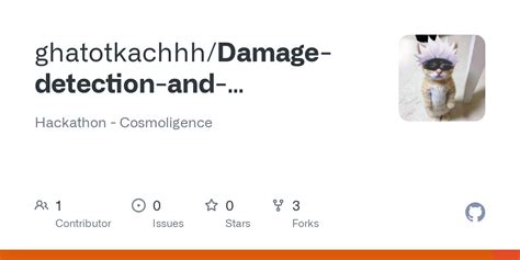 GitHub Ghatotkachhh Damage Detection And Segmentation YOLOv Hackathon Cosmoligence