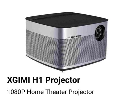XGIMI H1 Projector, TV & Home Appliances, TV & Entertainment ...