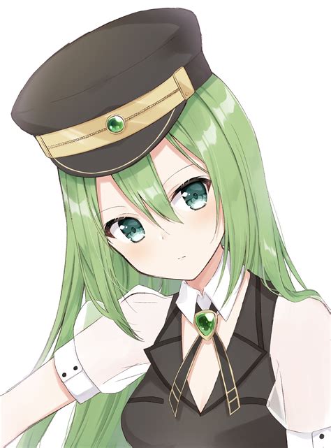 The Big Imageboard Tbib 1girl Alina Gray Aqua Eyes Black Hat Black