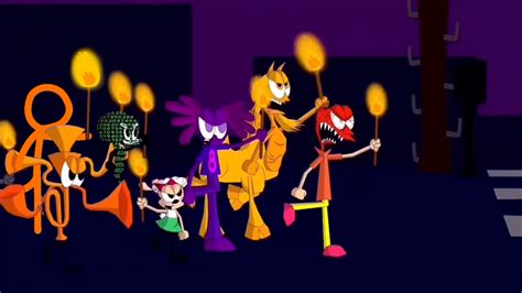 Stick Gang And Cartoonmania Angry Crowd By Miguelkinemaster On Deviantart