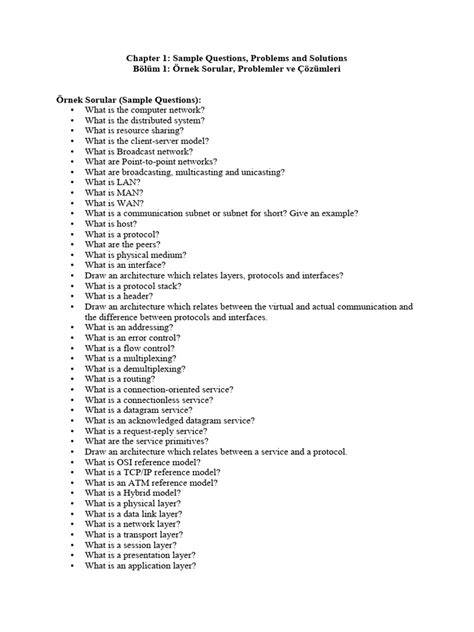 Chapter 1 Pdf Computer Network Osi Model