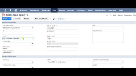 NetSuite Sales Campaign NetSuite Solution Provider NetSuite Tutorials YouTube