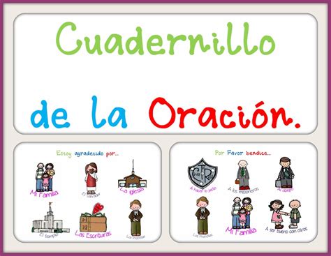 Actividades Primaria SUD Cuadernillo de la oración Primary Activities