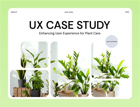 UX Case Study Plant Care Bloom Behance