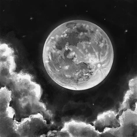 How To Draw The Moon Step By Step Tutorial Artlex