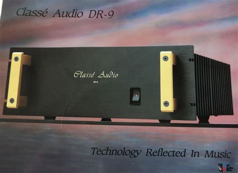 Classe Audio Dr 9 Power Amplifier Photo 2373319 Uk Audio Mart