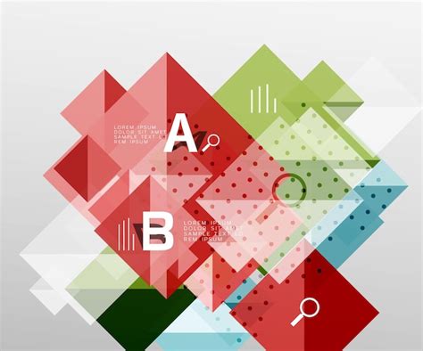 Premium Vector Square Abstract Background Vector Template Background For Workflow Layout