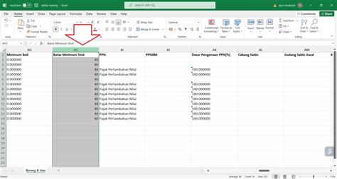 Cara Perbarui Batas Minimum Stok Ultima Tekno Solusindo