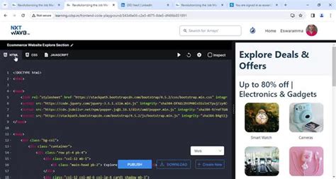How I Developed A Responsive Ecommerce Website Eswari Burramukku