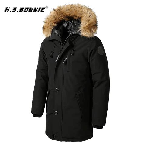 Мужская зимняя теплая куртка Мужская модная ветрозащитная Повседневная куртка с мехом Толстая