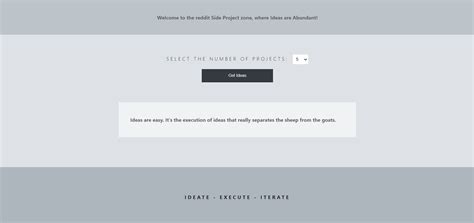 i made a very simple web app to fetch the side projects posted in this