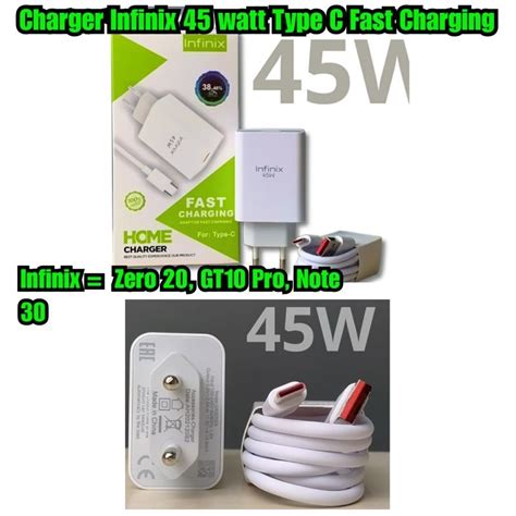 Infinix Charger 45 Watt Infinix Zero 20 GT10 Pro Infinix Note 30 Fast