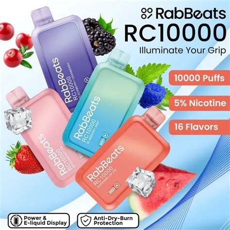 RabBeats RC10000 Rechargeable 10000 Disposable Vape – Smooth Leaf