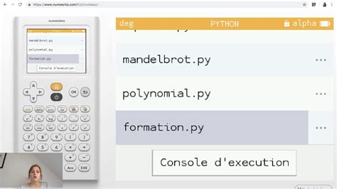 Formation Python Numworks Youtube