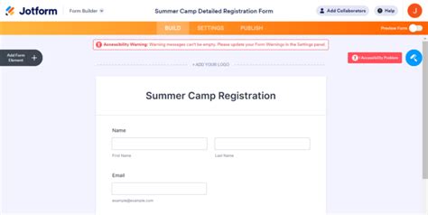 How To Fix The Form Accessibility Errors