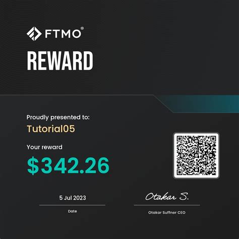 Certificates Ftmo