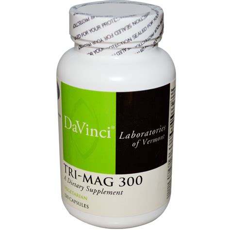 DaVinci Laboratories of Vermont, Tri-Mag 300, 120 Capsules - iHerb