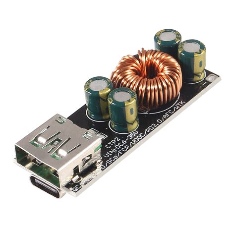 Buy ACEIRMC W V DC To USB Type C PD QC Type A QC DC Fast Charge V V Step Down
