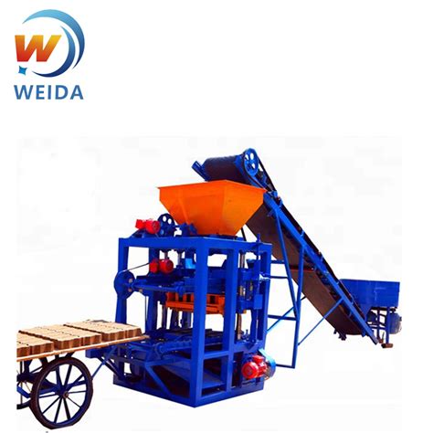 Semi Automatic Vibration Concrete Cement Hollow Block Brick Making