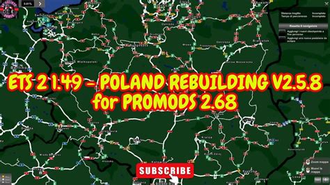 ETS 2 1 49 POLAND REBUILDING V2 5 8 For PROMODS 2 68 YouTube