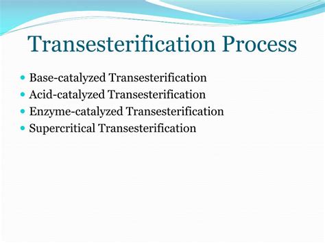 Ppt Transesterification Powerpoint Presentation Free Download Id