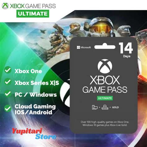 Jual Xbox Game Pass Ultimate 14 Days Consolepcwindowscloud Gaming