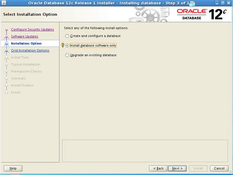 Oracle Dba Tutorials Installing Oracle 12c Database Software
