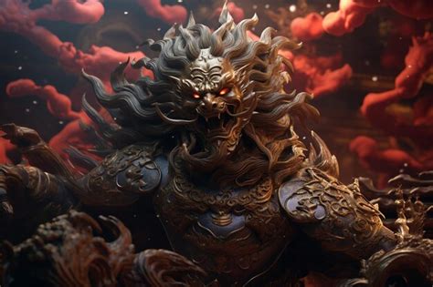 Premium Ai Image Chinese Mythology