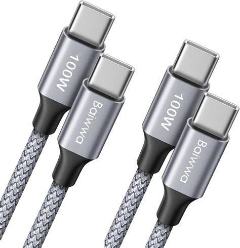 Amazon co jp USB C ケーブル 2m 5本セット Popolier Type C USB C to USB C USB