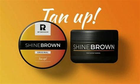 Byrokko Shine Brown Krem Przyśpieszający Opalanie 4x 190ml W