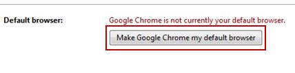 How To Set Google Chrome As Default Browser