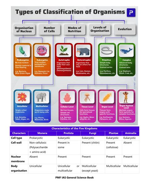 Pmf Get A Closer Look At How Scientists Classify Living Organisms And