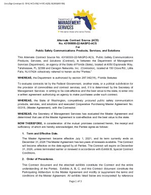 Fillable Online Alternate Contract Source ACS No 25100000 22 SRCWL