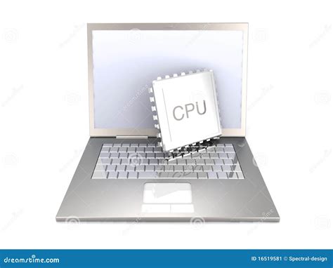 Mobile CPU Stock Illustration Illustration Of Technology