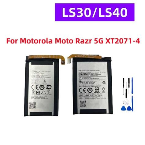Baterya Ls40 Ls30 Para Sa Motorola Moto Razr 5g Xt2071 4 Mobile Phone