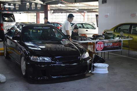 Honda Civic At Honda Day 6 In Paranaque Philippines Editorial Stock