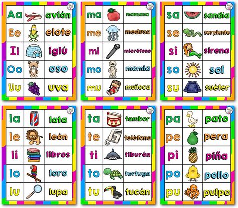 Silabario Para Imprimir Pdf Infoupdate Org