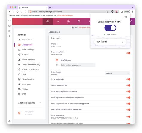 Implement Brave Vpn On Desktop · Issue 15804 · Bravebrave Browser