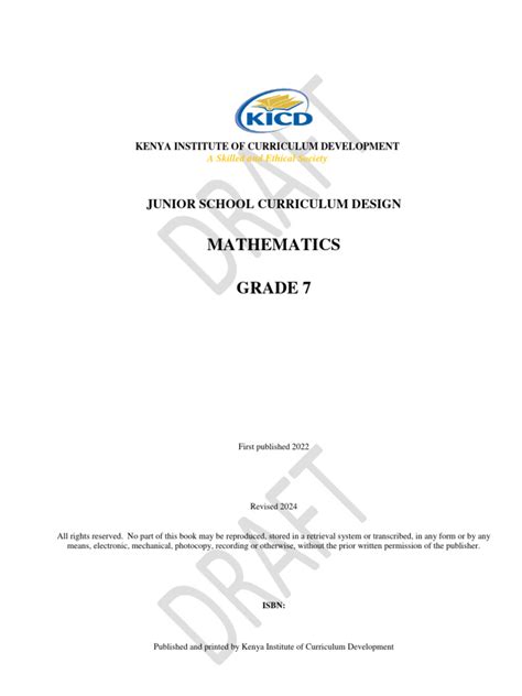 Grade 7 Mathematics Pdf Equations Mathematics