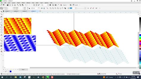 Corel Draw Tips And Tricks Easy Pattern To Draw Youtube