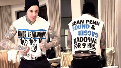 Travis Barker Slammed Over Domestic Violence Themed Shirt