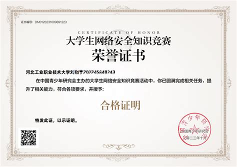 我校举办大学生网络安全知识竞赛 共青团河北工业职业技术学院委员会