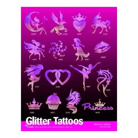 Kit de 32 pochoirs Ybody sur le thème Princesse