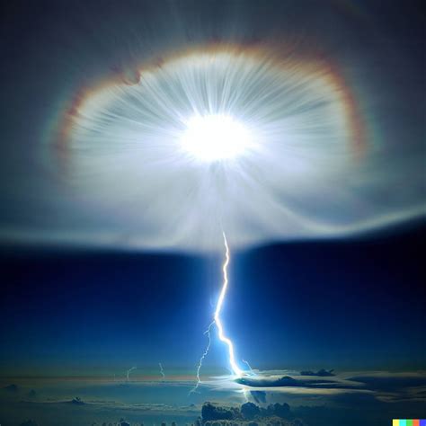 Upper Atmosphere Lightning Jet And Halo By Futurerender On Deviantart