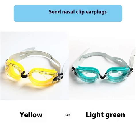 Swim Goggles 2 Pack Optical Swimming Goggles Anti Fog Protection