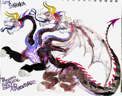 Azi Dahaka By Masonmdaythetrex On Deviantart