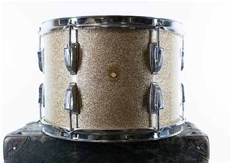 1967 Ludwig 9x13 Champagne Sparkle Tom Reverb