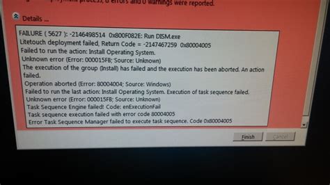 MDT 2012 Failure 5627 Software Spiceworks Community